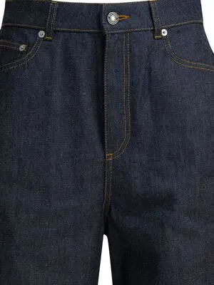Givenchy Cotton Denim Jeans With Contrast Stitching - Multicolor