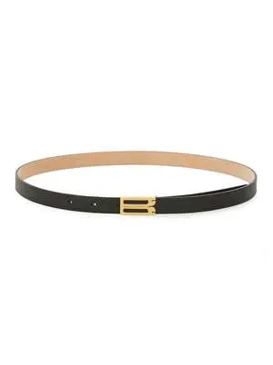 Victoria Beckham Micro Frame Belt - Black