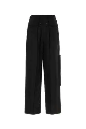 MAISON MARGIELA Satin Wide-leg Trousers
