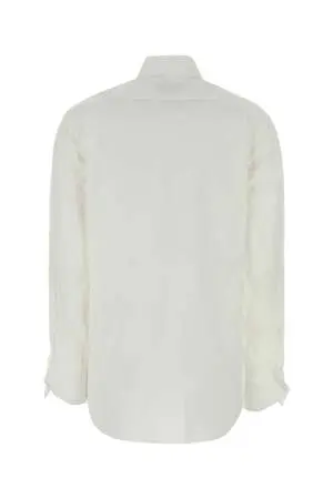 Moschino Stretch Poplin Shirt - White
