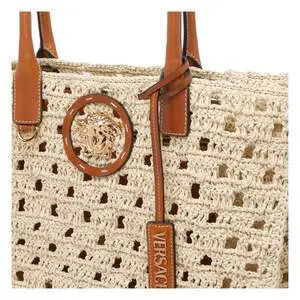 Versace La Medusa Shopper Bag - Cream