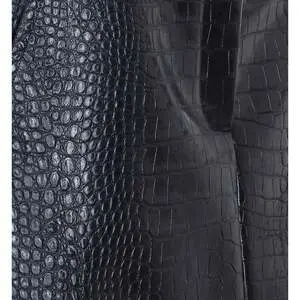 Sportmax Gleba Alligator Effect Paint Mini Skirt