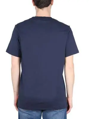 BOSS T-shirt Con Logo - Blue