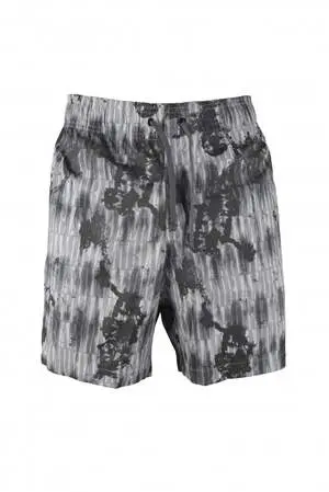 Amiri Swim Shorts With Tie-dye Print - Gray
