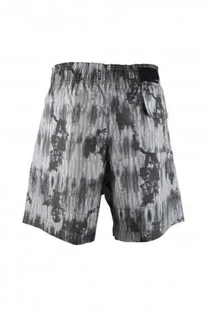 Amiri Swim Shorts With Tie-dye Print - Gray