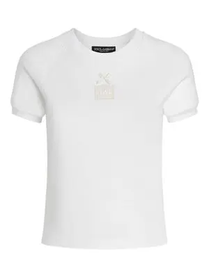 Dolce & Gabbana Cotton Shirt With Bow Detail - Multicolor
