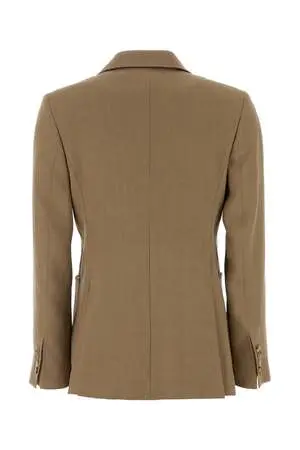 Max Mara Camel Hamp Gel Blazer
