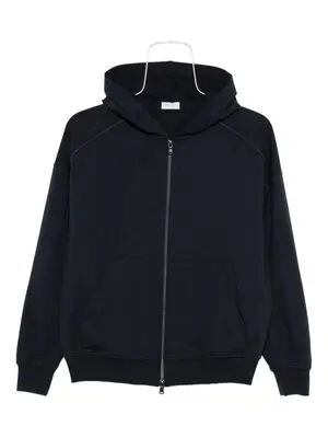 Brunello Cucinelli Zip-up Cotton Hoodie - Multicolor