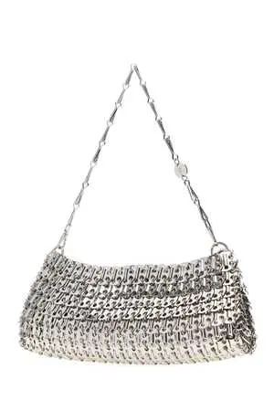 Rabanne 1969 Metal Chain Shoulder Bag - Silver