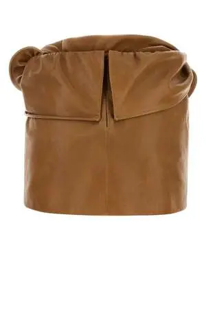 Magda Butrym Leather Mini Skirt