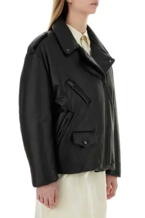 Prada Nappa Leather Padded Jacket