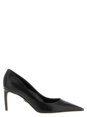 Dolce & Gabbana Devotion' Leather Pointed Pumps - Black