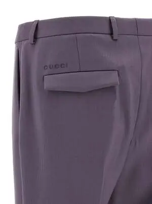 Gucci Wool Tailored Trousers