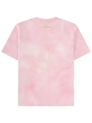 Casablanca Smile" Organic Cotton T-shirt - Pink