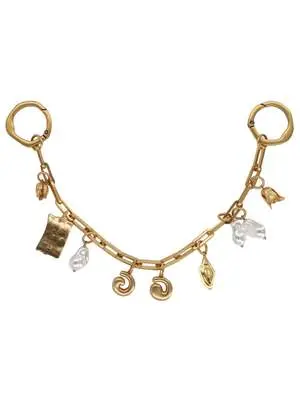 Cult Gaia Charm Bijou Embellished Chain - Gold