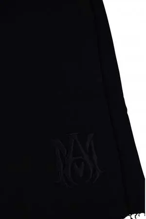 Amiri Embroidered Logo Cotton Shorts