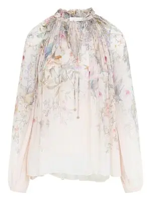 Zimmermann Rebellion Printed Blouse