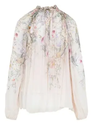 Zimmermann Rebellion Printed Blouse