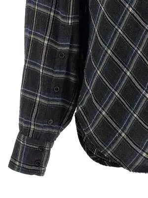 Isabel Marant Étoile Gerla Tartan Wool Blend Blouse