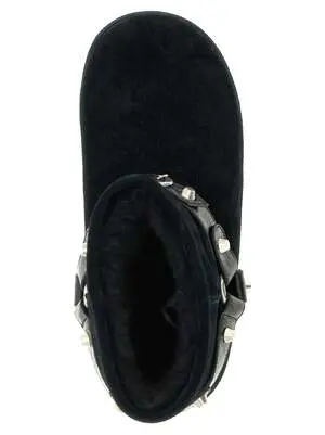 Balenciaga Alaska Soft Ankle Boots - Black