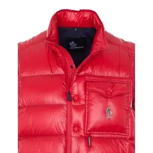 Moncler Padded Vest - Red