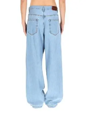 Dries Van Noten Penning Jeans - Blue