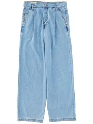 Dries Van Noten Penning Jeans - Blue