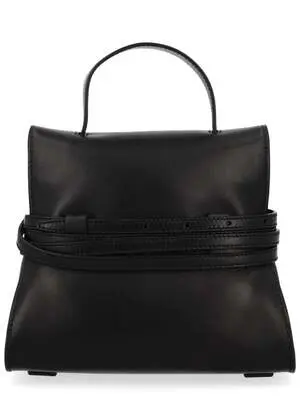 Moschino Borsa Tie Me Small Bag - Black