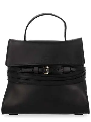 Moschino Borsa Tie Me Small Bag - Black