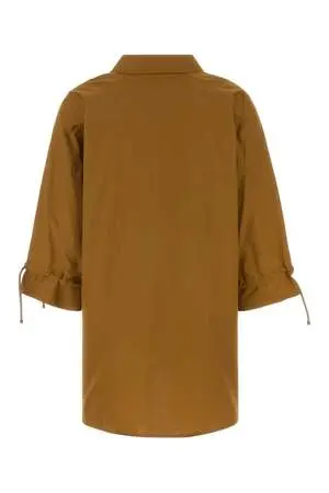 Max Mara Biscuit Poplin Adorni Blouse
