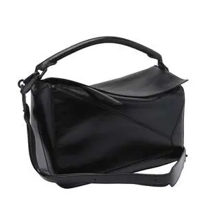 Loewe Large Puzzle Handbag - Black