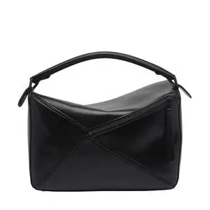 Loewe Large Puzzle Handbag - Black