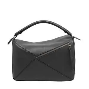 Loewe Large Puzzle Handbag - Gray