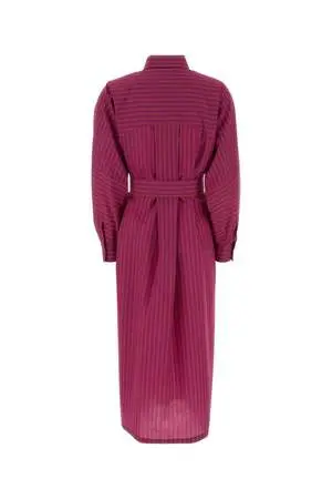 Max Mara Embroidered Poplin Lord Shirt Dress