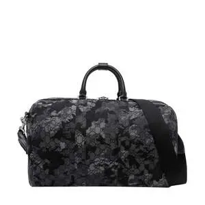 Gucci Large Gg Canvas Duffle Bag - Gray