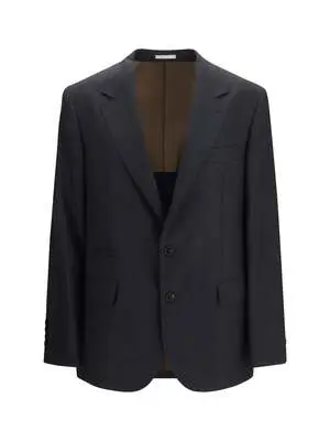 Brunello Cucinelli BRUNELLO CUCINELLI Wool Houndstooth Jacket Black