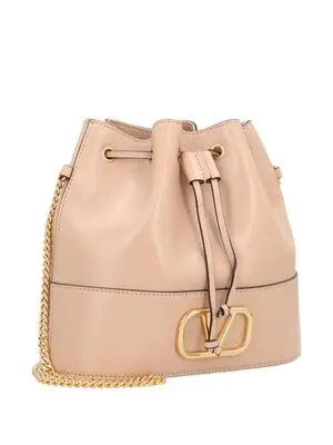 Valentino Garavani Vlogo Signature Leather Mini Bag