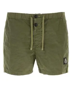 Stone Island Nylon Swimming Shorts - Green