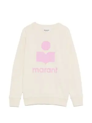 Isabel Marant Étoile Millyny Cotton Crewneck Sweatshirt - Multicolor