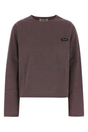 Miu Miu Two-tone Jersey T-shirt