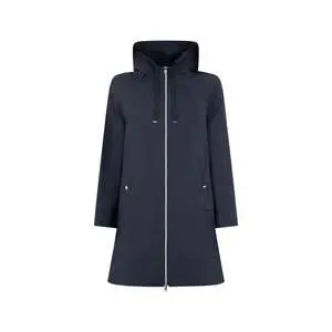 Herno Lightweight Parka Coat - Blue