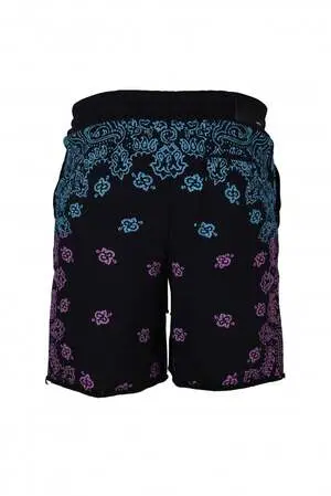 Amiri Cotton Bandana Print Shorts