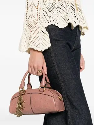 Chloé Small Bowling Leather Handbag - Multicolor