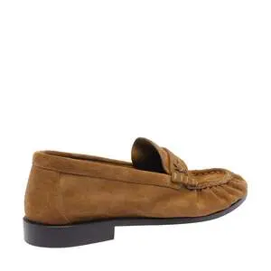 Saint Laurent Suede Le Loafer Loafers - Brown