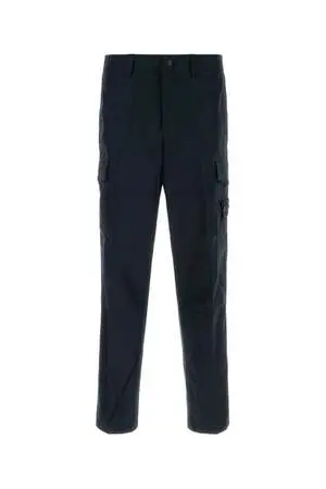 Stone Island Navy Cotton Cargo Pant - Blue