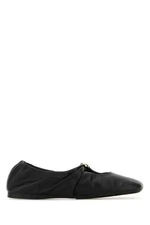 Loewe Nappa Leather Ballerinas - Black