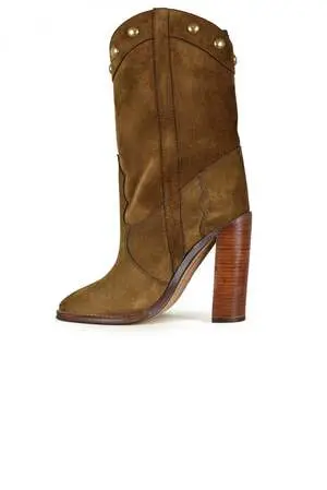 Saint Laurent Kate" Suede Boots