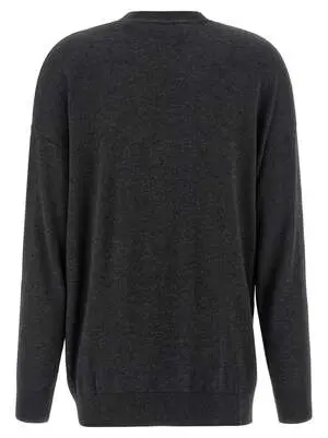 Isabel Marant Étoile Chiraz V-neck Wool And Viscose Sweater - Gray
