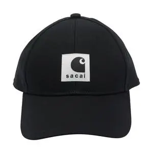 SACAI X CARHARRT WIP Sacai X Carhartt Wip Baseball Cap - Black