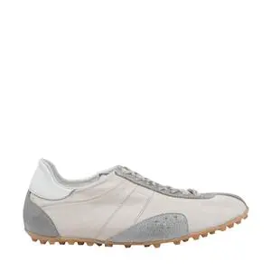 MAISON MARGIELA MAISON MARGIELA Calf Leather Colour Block Sneakers Gray